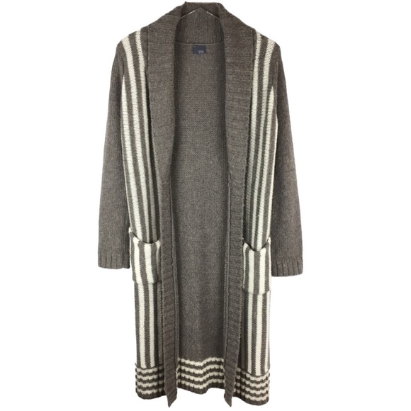 Urban Outfitters | Sweaters | Urban Outfitters Striped Long Cardigan ...